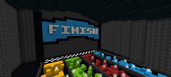 Races with friends - Minecraft Bedrock Maps - CurseForge