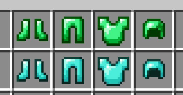 Minecraft Emerald Chestplate
