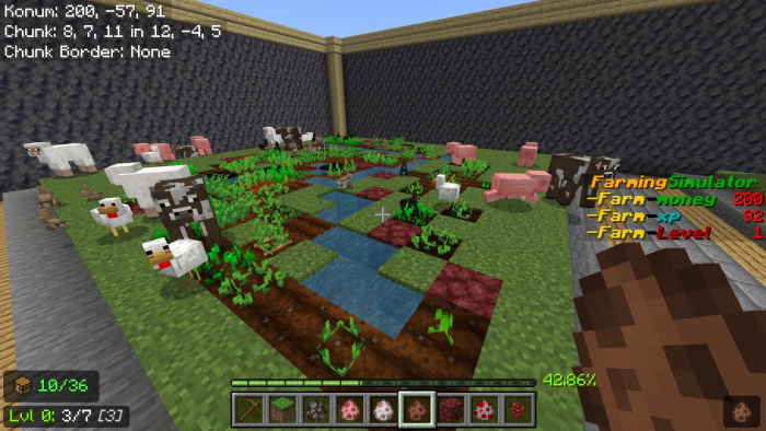 Farming Simulator Minecraft Map