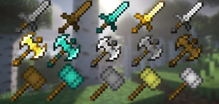 More Vanilla Weapons Complete - Minecraft Bedrock Addons - CurseForge