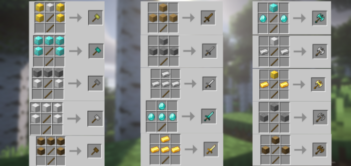More Vanilla Weapons Complete - Minecraft Bedrock Addons - CurseForge
