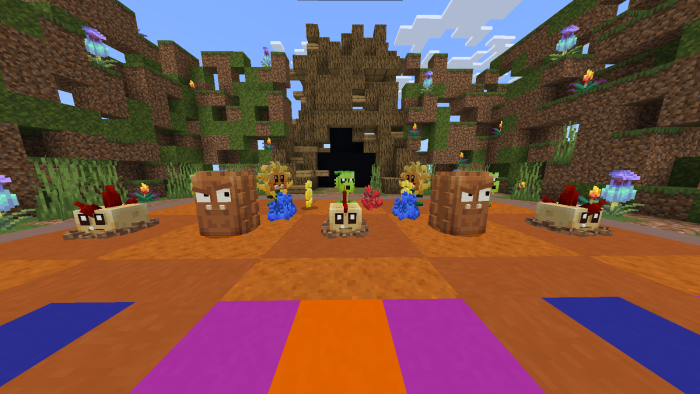 Plant Vs Zombies 2 - Minecraft Bedrock Addons - CurseForge