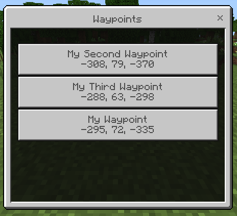 Simple Waypoint - Minecraft Bedrock Addons - CurseForge