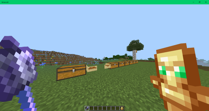 Complex Left Hand - Minecraft Bedrock Texture Packs - CurseForge