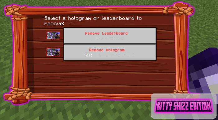 Kittys Leaderboards and Holograms! V3.0.9 - Minecraft Bedrock Addons ...