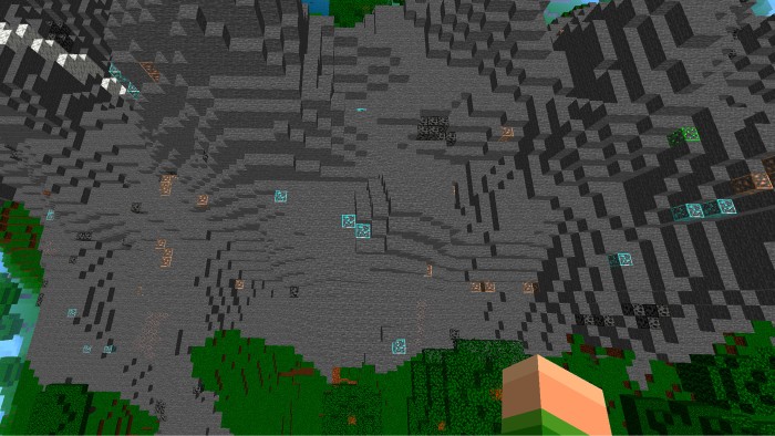 Surface Diamonds - Minecraft Bedrock Addons - CurseForge