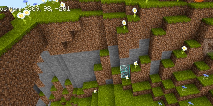 Surface Diamonds - Minecraft Bedrock Addons - CurseForge