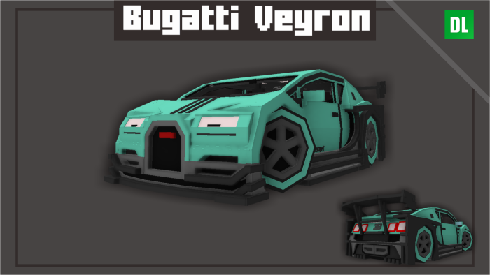 Bugatti Veyron | v1.0.0 Alpha Release Minecraft Data Pack