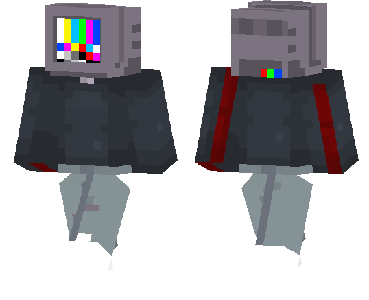 Tv Head | Minecraft PE Skins