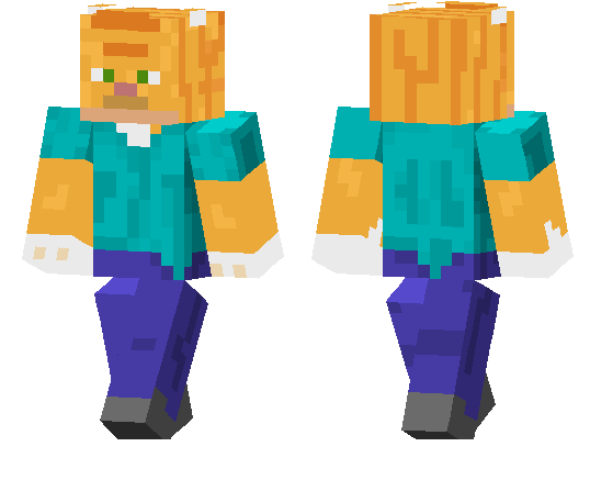 Steve the Cat | Minecraft PE Skins