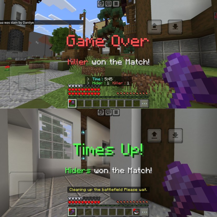 Hide and Kill - Minecraft Bedrock Maps - CurseForge