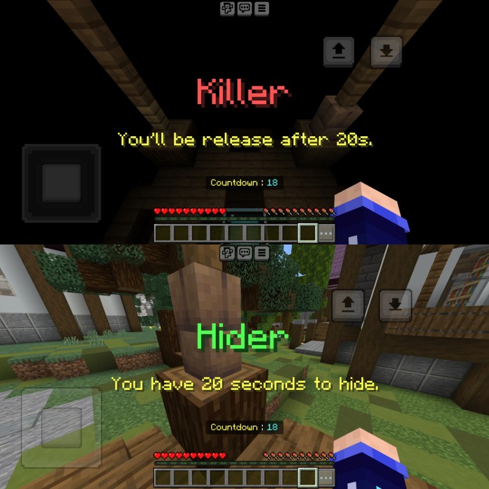 Hide and Kill - Minecraft Bedrock Maps - CurseForge