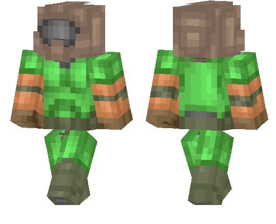 Doomguy | Minecraft PE Skins