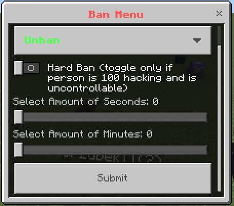 Admin Menu V5 - Minecraft Bedrock Scripts - CurseForge