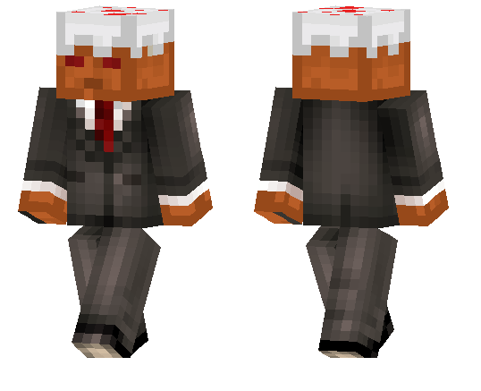 Cake Man Suit Variant | Minecraft PE Skins