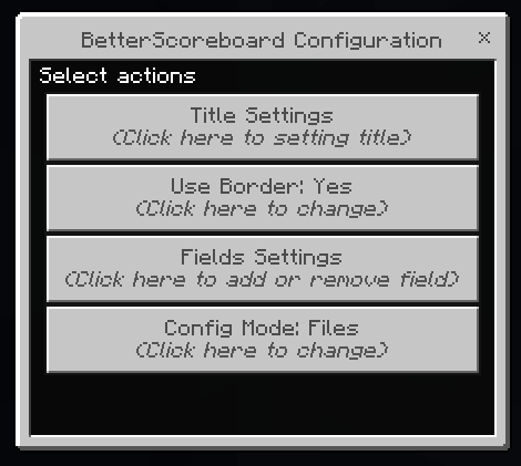 Better Scoreboard - Minecraft Bedrock Addons - CurseForge