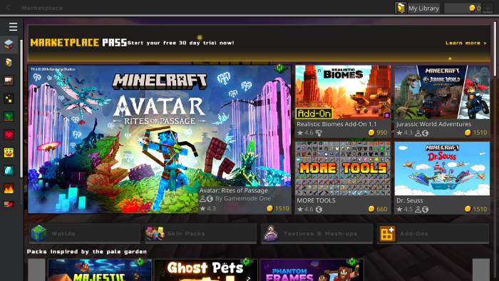 Ore GUI | v1.0.3 Better UI Update - Minecraft Bedrock Texture Packs ...
