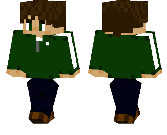 Green Gamer Boy | Minecraft PE Skins