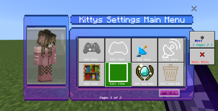 Kittys Universal GUI! V5.0.0 - Minecraft Bedrock Addons - CurseForge