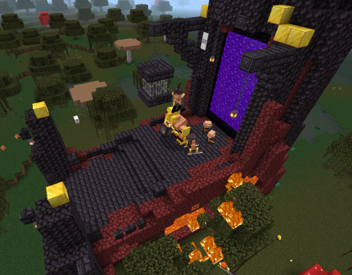 Legendary Piglins: Horde of the Spore - Minecraft Bedrock Addons - CurseForge
