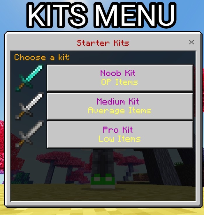 Starter Kits - Achivement Friendly Update - Minecraft Bedrock Addons ...