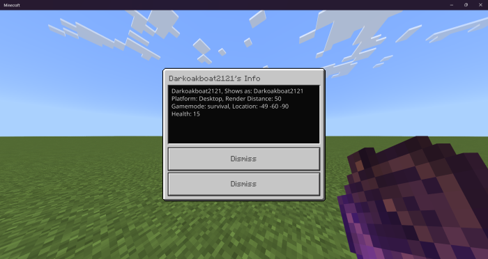 Darkoak Essentials V1.0.3 Minecraft Mod