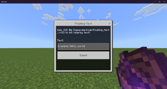 Darkoak Essentials V1.0.3 Minecraft Mod