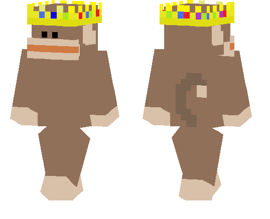 King Monkey | Minecraft PE Skins