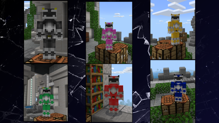 Power Rangers - Minecraft Bedrock Skins - CurseForge