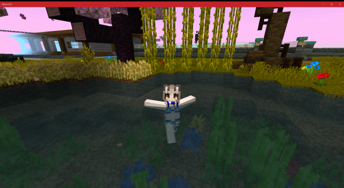 Fay's Player Animation | v1.0.3 Aerial Update Minecraft Texture Pack