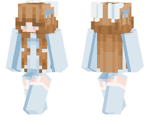 Blue Bunny Girl | Minecraft PE Skins