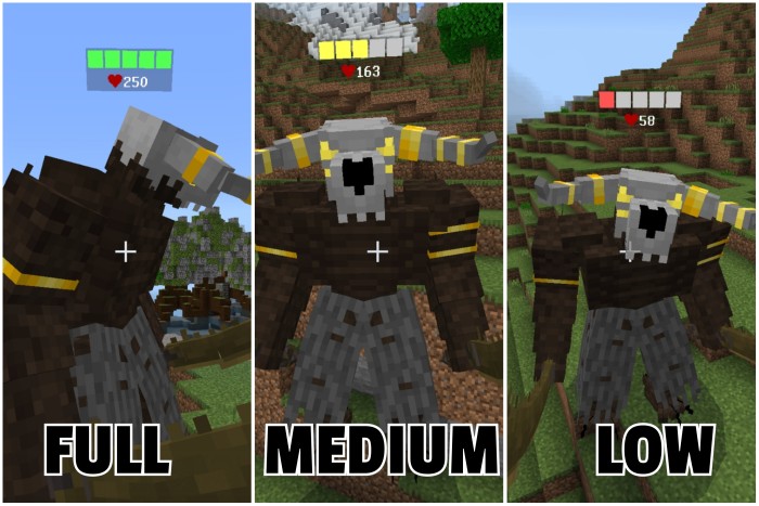 Dynamic Health & Damage Bar - Minecraft Bedrock Addons - CurseForge