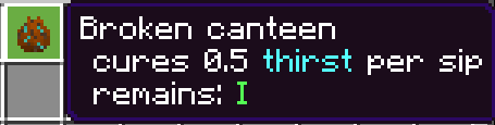Thirst re hydrated - Minecraft Bedrock Addons - CurseForge