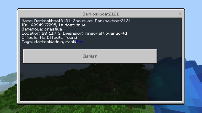 Darkoak Essentials V2.3.1 Minecraft Mod