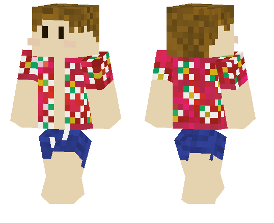Hawaiian Shirt | Minecraft PE Skins