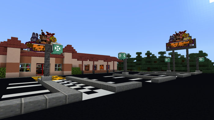 Freddy Fazbear Pizza Minecraft