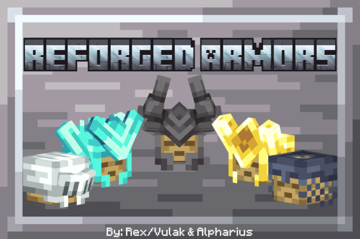 Reforged Armors - Minecraft Bedrock Texture Packs - CurseForge