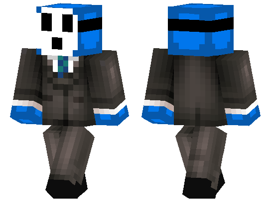 Shy guy in a suit | Minecraft PE Skins