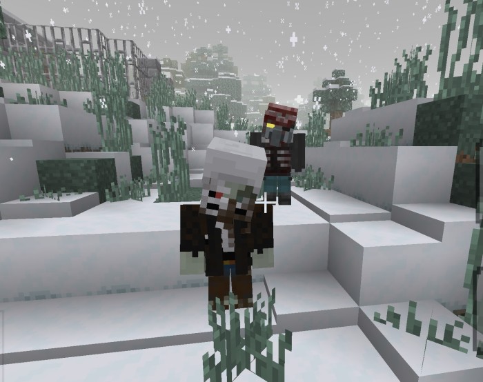Winter Zombie Outbreak - Minecraft Bedrock Addons - CurseForge