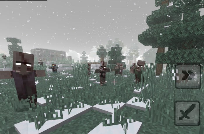 Winter Zombie Outbreak - Minecraft Bedrock Addons - CurseForge