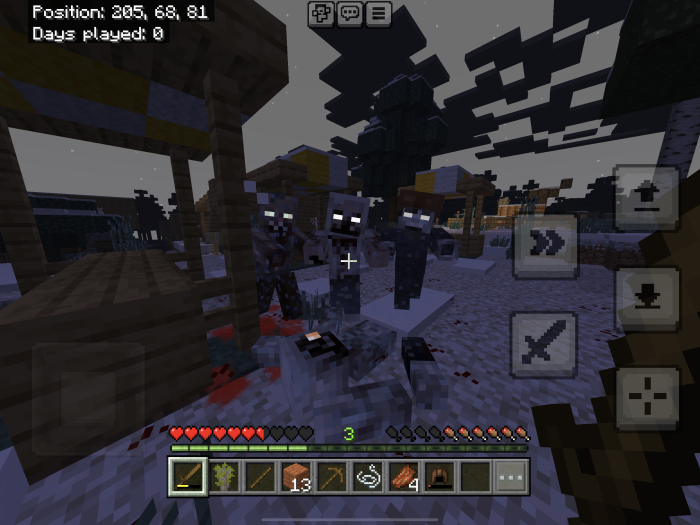 Winter Zombie Outbreak - Minecraft Bedrock Addons - CurseForge