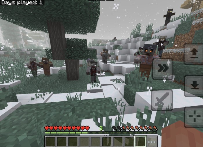 Winter Zombie Outbreak - Minecraft Bedrock Addons - CurseForge