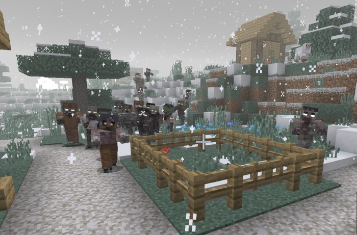 Winter Zombie Outbreak - Minecraft Bedrock Addons - CurseForge