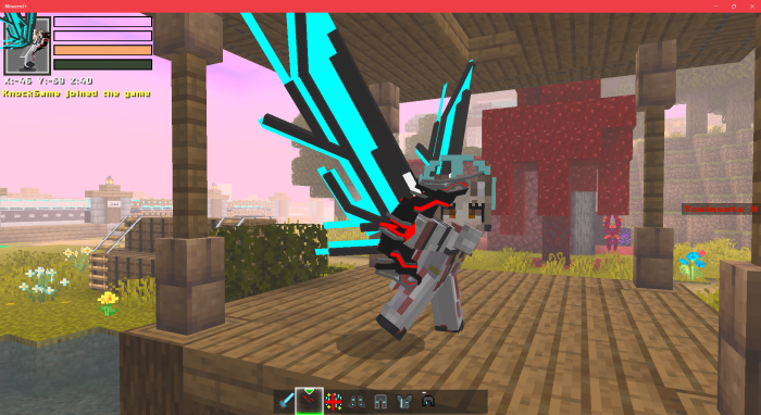 Cyber Craft | v1.14.1 Attachable Update - Minecraft Bedrock Texture ...