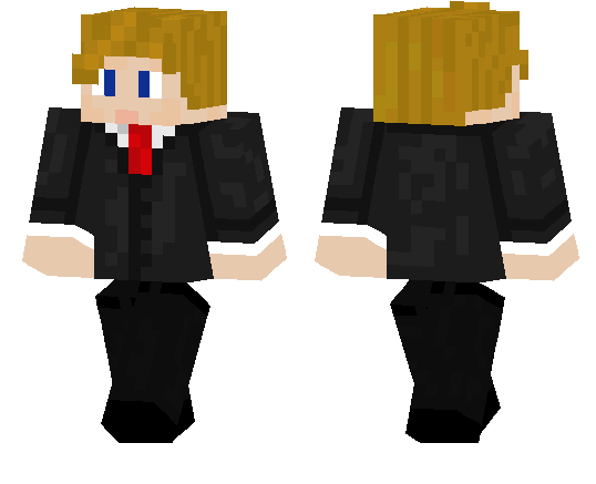 Chazz Suit Skin | Minecraft PE Skins