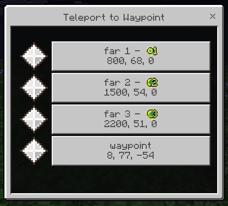 Advanced Waypoints - Minecraft Bedrock Addons - CurseForge
