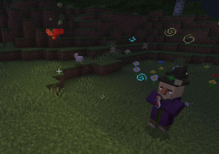 Realistic Fireflies | Bedrock Edition Minecraft Mod