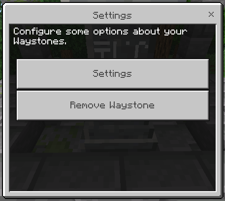 Simple Waystone - Minecraft Bedrock Addons - CurseForge