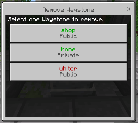 Simple Waystone - Minecraft Bedrock Addons - CurseForge