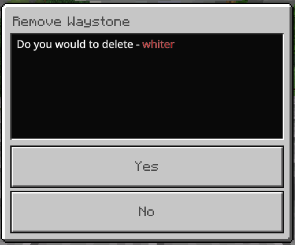 Simple Waystone - Minecraft Bedrock Addons - CurseForge